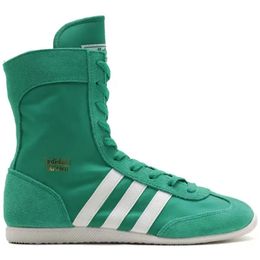 Adidas Low-Top Sneaker - Adidas Japan Mid Court Green White (Women's) - Gr. 36 (EU) - in Wei&szlig; - f&uuml;r Damen