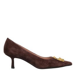 Coccinelle Sandaletten mit Absatz - Coccinelle C-Me Suede - Gr. 40 (EU) - in Braun - f&uuml;r Damen