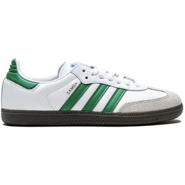 Adidas Low-Top Sneaker - Samba Og White Green - Gr. US_4_5 - in Weiß - für Damen