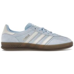 Adidas Low-Top Sneaker - Adidas Gazelle Indoor Clear Sky Off White (Women's - Gr. 41_1_3 - in Wei&szlig; - f&uuml;r Damen