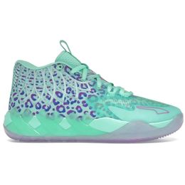 Puma Low-Top Sneaker - Puma LaMelo Ball MB.01 Alien Safari - Gr. 46 (EU) - in Blau - für Damen