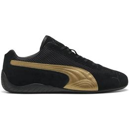 Puma Low-Top Sneaker - Puma Speedcat Premium Black Gold - Gr. 41 (EU) - in Schwarz - f&uuml;r Damen