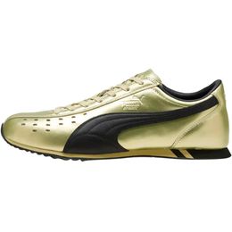 Puma Low-Top Sneaker - Sneakers Sprint Metallic Gold/Black - Gr. 37,5 (EU) - in Bunt - f&uuml;r Damen