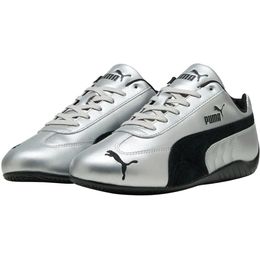 Puma Low-Top Sneaker - Sneakers Speedcat Metallic Silver - Gr. 40 (EU) - in Bunt - f&uuml;r Damen