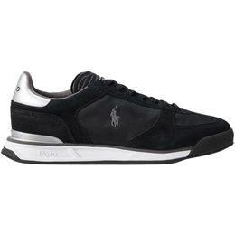Ralph Lauren Low-Top Sneaker - Sneakers Blackgreysilver - Gr. 43 (EU) - in Schwarz - f&uuml;r Damen