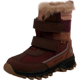 bisgaard Snow Boots 'Eddie' boy Brown, Red size 32