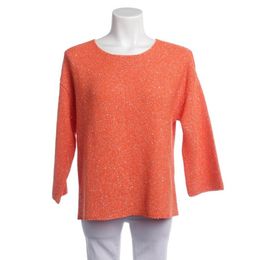 SEM PER LEI. Pullover / Strickjacke Damen Gr&ouml;&szlig;e M Second Hand dunkelorange