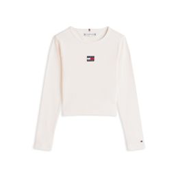 Tommy Hilfiger Shirt 'HERITAGE' M&auml;dchen Gr&ouml;&szlig;e 122 wei&szlig;