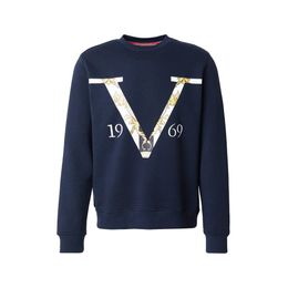19V69 Italia Sweatshirt 'Nico Old Baroque' male Blue size S