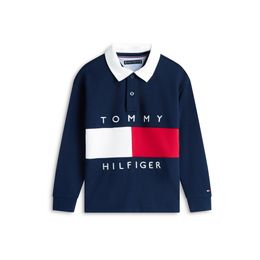Tommy Hilfiger Poloshirt 'Heritage' Jungen Gr&ouml;&szlig;e 104 marine / rot / wei&szlig;
