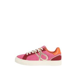 Love & Roses Sneaker Damen Gr&ouml;&szlig;e 38 elfenbein / orange / pink / rot