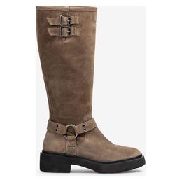 Unisa Leder-Stiefel in Braun - 62% | Gr&ouml;&szlig;e 41 | Damen-stiefel