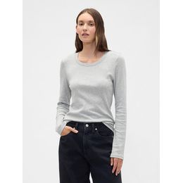 GAP Longsleeve in Grau - 32% | Gr&ouml;&szlig;e M | Damen-tops