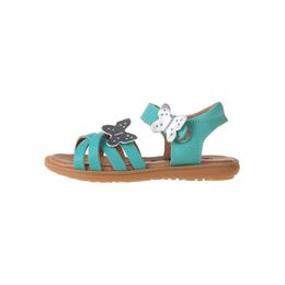 kmins Leder-Sandalen in T&uuml;rkis - 47% | Gr&ouml;&szlig;e 26 | Kindersandalen