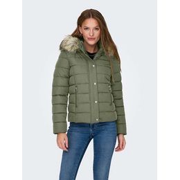 Only Steppjacke in Gr&uuml;n - 67% | Gr&ouml;&szlig;e L | Damenjacken