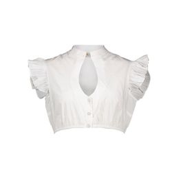 Almsach Dirndlbluse in Wei&szlig; - 32% | Gr&ouml;&szlig;e 42 | Damen-dirndlblusen