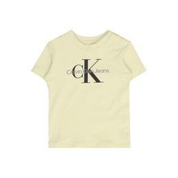 Calvin Klein Jeans T-Shirt Jungen Gr&ouml;&szlig;e 68 pastellgelb / grau / schwarz