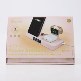 Rosafarbene 4-in-1 Power Ladestation