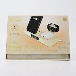 Creamefarben 4-in-1 Power Ladestation