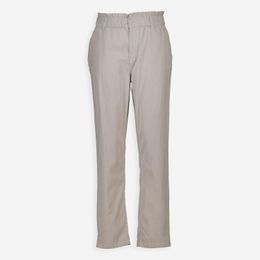 Sublevel Hellbeigefarbene Paperbag Hose aus Cord