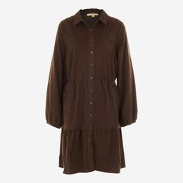 Braunes Minikleid