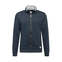 Tom Tailor Sweatjacke Herren Gr&ouml;&szlig;e M dunkelblau / wei&szlig;