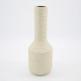 Villa Collection Beigefarbene Elv Vase 35x13cm
