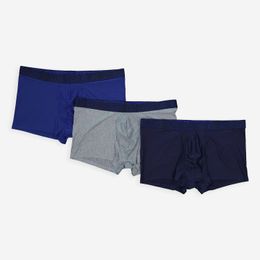 Under Armour 3er-Pack blau-graue Boxershorts