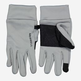 Merrell Hellgrau-schwarze Handschuhe mit Logo