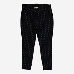 Philosophy Schwarze Slim Fit-Hose mit Punktemuster