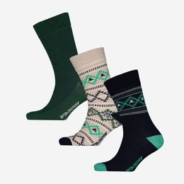 Original Penguin 3er-Pack mehrfarbige gemusterte Socken