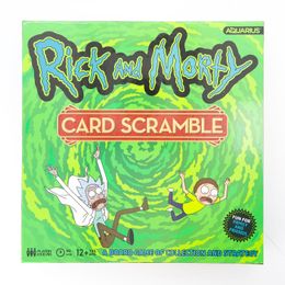 Aquarius Rick and Morty Card Scramble Brettspiel