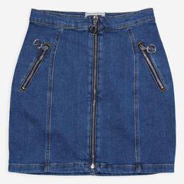 Dunkelblaue Minirock aus Jeans