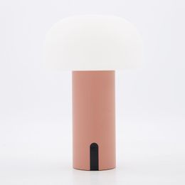 Villa Collection Rosafarbene kabellose LED-Lampe 22,5x15cm