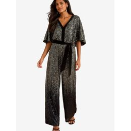 Love & Roses Jumpsuit Damen Gr&ouml;&szlig;e XXL silber