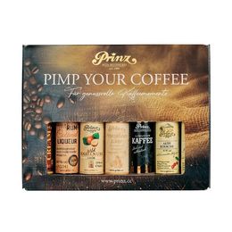 Fein-Brennerei Prinz Prinz Geschenk-Set Pimp your Coffee 7 x 4cl (15 - 40 % vol 0,28 Liter)