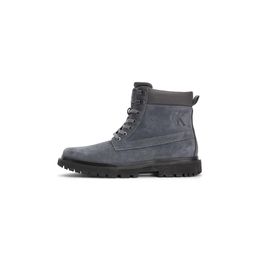 Calvin Klein Jeans Lace-Up Boots male Grey size 41
