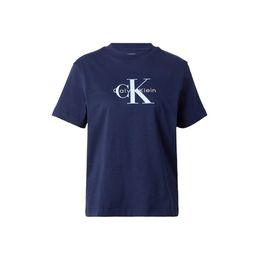 Calvin Klein Jeans T-Shirt Damen Gr&ouml;&szlig;e XS blau / hellblau / rosa