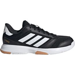 Adidas Ligra 8 Hallenschuhe Damen - schwarz - Gr. 39 1/3