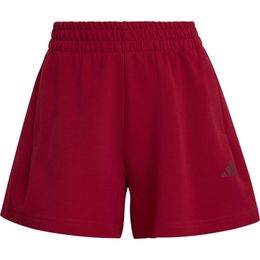 Adidas Future Icon Shorts Damen - rot - Gr. XS - Baumwolle/Polyester