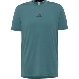 Adidas d4t T-Shirt Herren - gr&uuml;n - Gr. XL - Polyester/Lyocell/Elastan