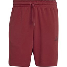 Adidas Future Icon Shorts Herren - rot - Gr. L - Baumwolle/Polyester