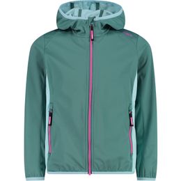 CMP Softshelljacke M&auml;dchen - gr&uuml;n - Gr. 116 - Polyester