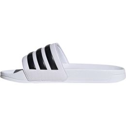 Adidas Adilette Shower Badelatschen - wei&szlig; - Gr. 48 2/3 - Synthetik