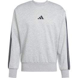Adidas 3s Sweatshirt Herren - grau - Gr. XXL - Baumwolle/Polyester/Viskose