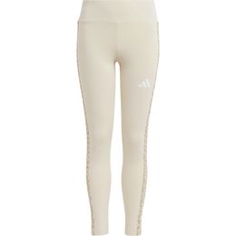 Adidas Animal Leggings M&auml;dchen - braun - Gr. 128 - Baumwolle/Elastan