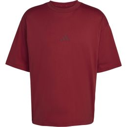 Adidas Future Icon T-Shirt Herren - rot - Gr. XXL - Baumwolle