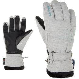 Ziener Lania Handschuh M&auml;dchen - grau - Gr. 6 - Polyester