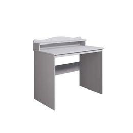 Schreibtisch OTTO HOME, B:100cm H:92cm T:55cm, wei&szlig;, B&uuml;ro, Tische, "Lesve", aus massiver Kiefer, mit Schreibtischaufsatz