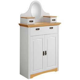 Kombikommode OTTO HOME, B:94cm H:165cm T:39cm, wei&szlig;, Schlafzimmer, Sideboards, "Konrad", Breite 94 cm, aus massiver, FSC-zertifizierter Kiefer